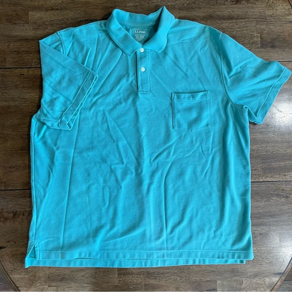 L.L. Bean | Shirts | Ll Bean Polo Sea Foam Green | Poshmark